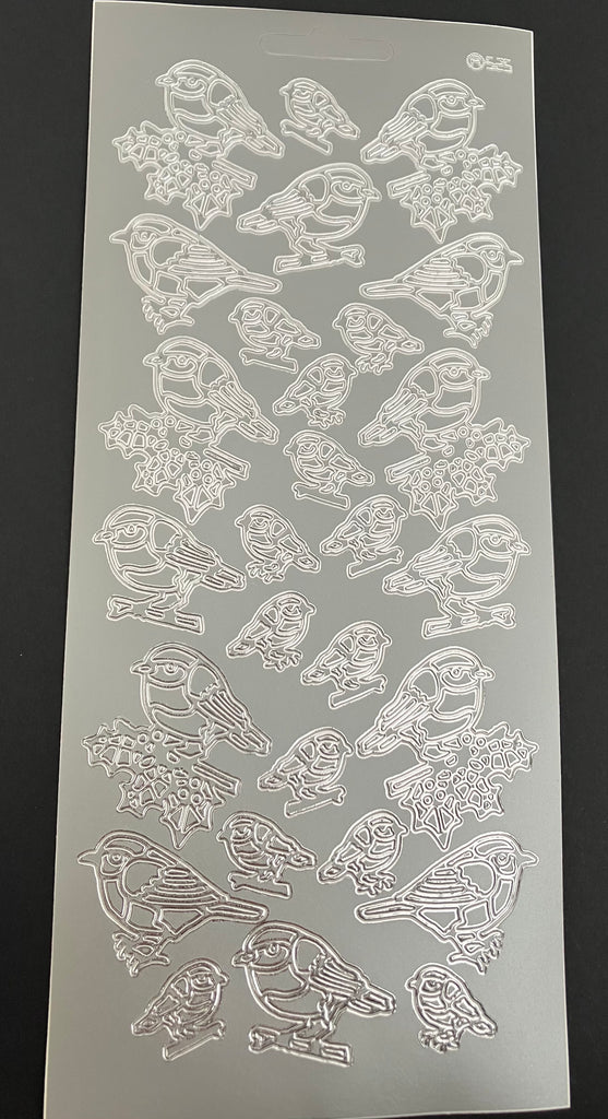 Christmas Robin peel off sheet – Mrsicrafts