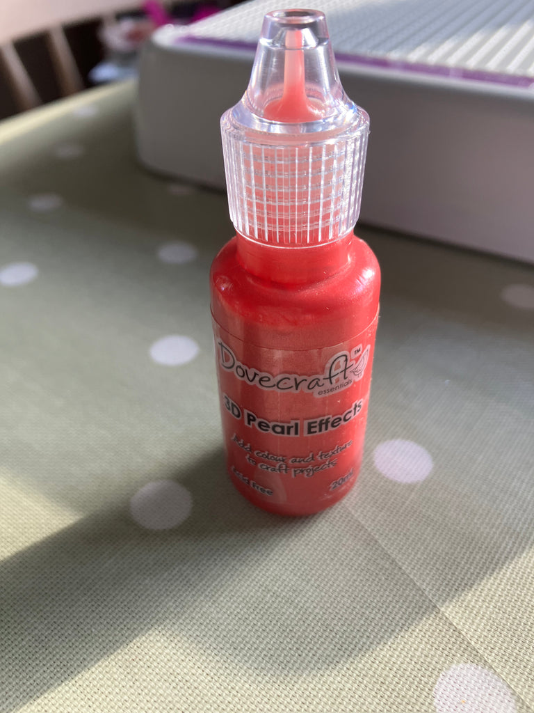 3D Pearl Effects - Red – Mrsicrafts
