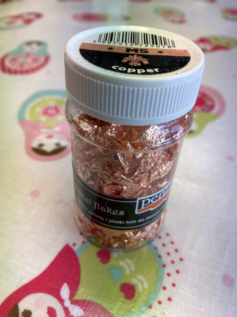 Pentart Metal Flakes - copper – Mrsicrafts