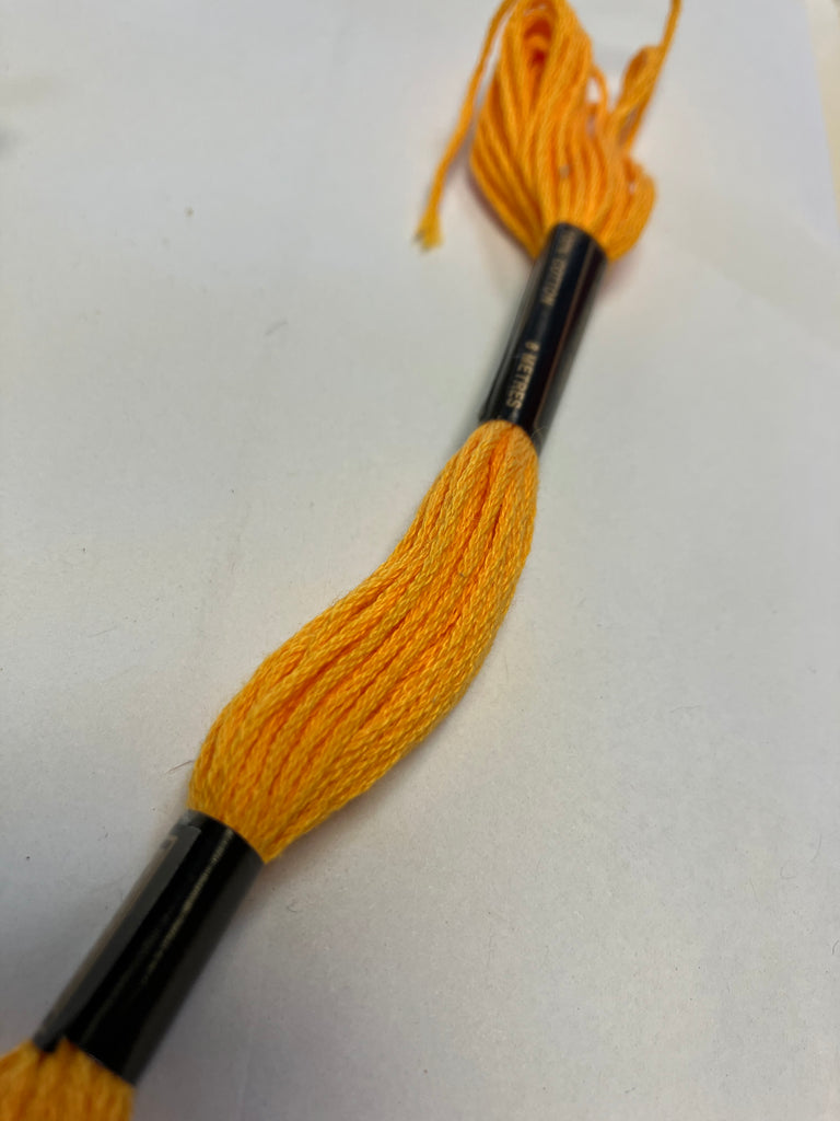 Orange embroidery thread – Mrsicrafts