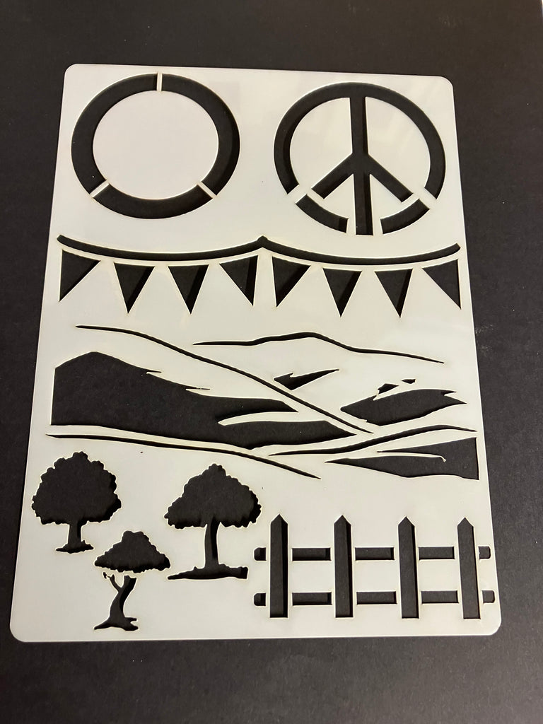 Crafty Duck Designs Explore Stencil – Mrsicrafts