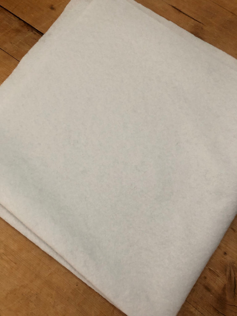 White Felt - Fat Quarter – Mrsicrafts